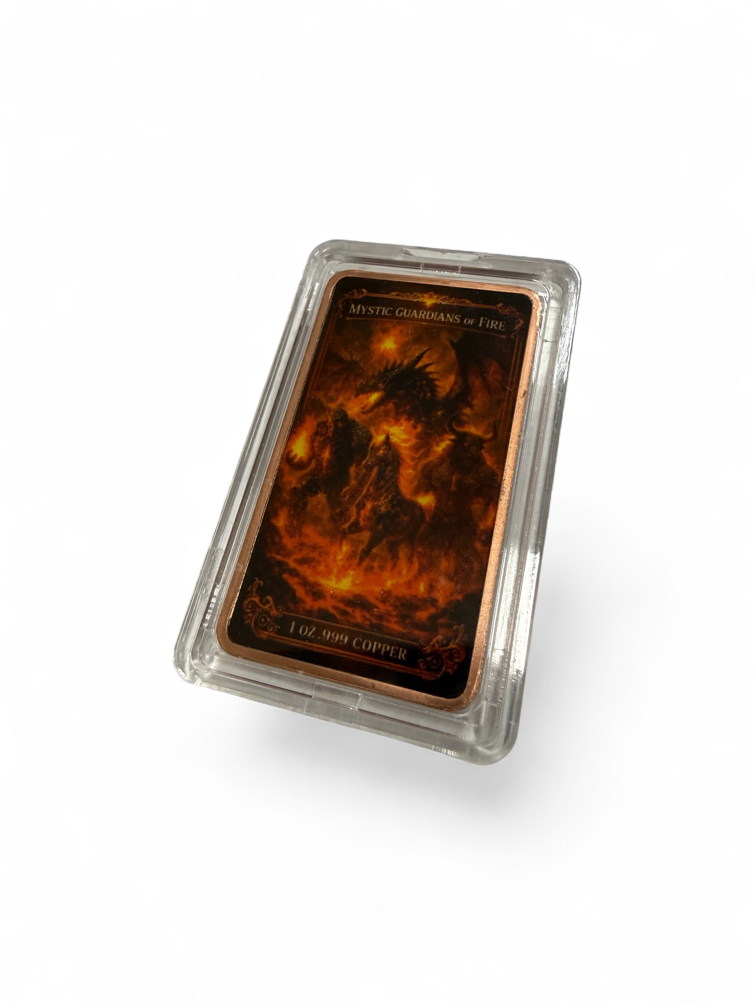 Mystic Guardians of Fire 1oz Fine Copper Bar Set (4 Designs) - Berwick ...